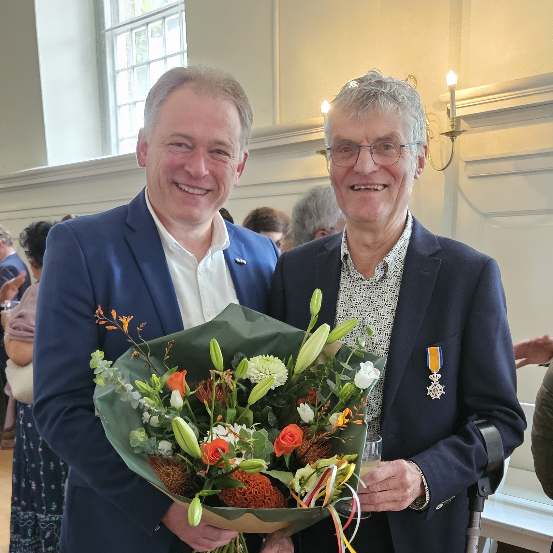 Onze Gradus ontvangt terecht een lintje van de koning | vv Hooglanderveen
